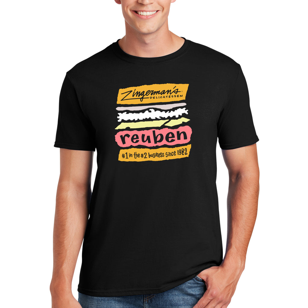 Zingerman's Deli Reuben Fitted T-Shirt - Black – Underground Printing ...
