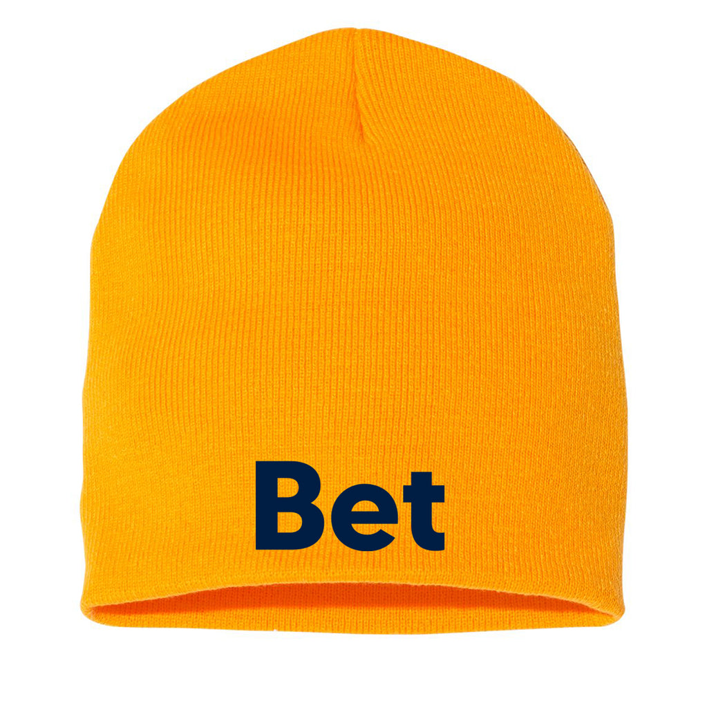 Bet Beanie - Gold – Underground Printing Online Stores