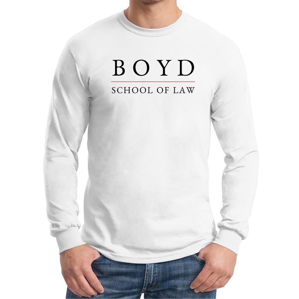 Boyd Apparel School of Law Longsleeve T-Shirt- White – Underground ...