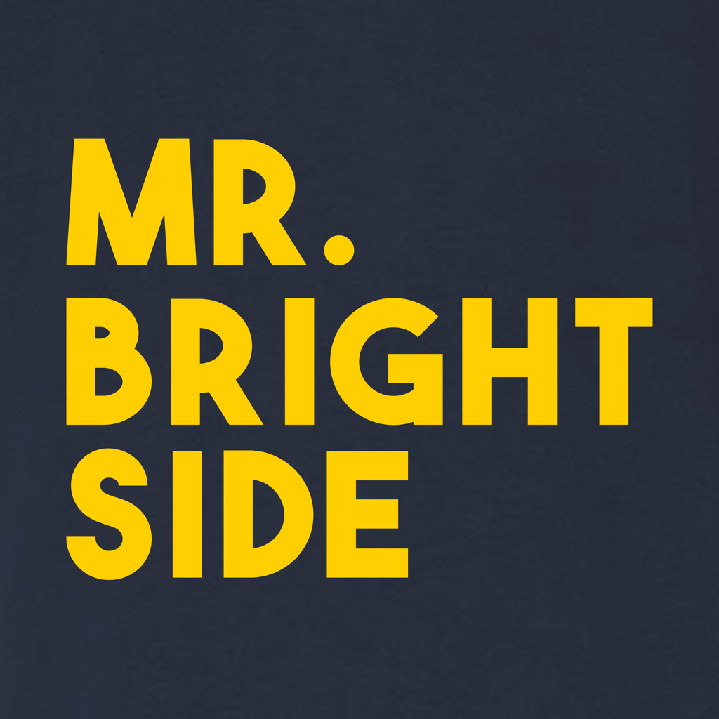 Mr Brightside - Navy Triblend – Underground Printing Online Stores
